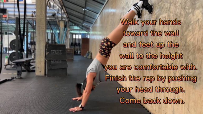 CrossFit Wall Walk For Women: How To Master It, Benefits, And Scaling ...